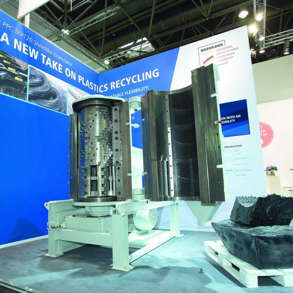 PolyPlex PPC 50/120 Shredder-Granulator - Hosokawa Polymer Systems